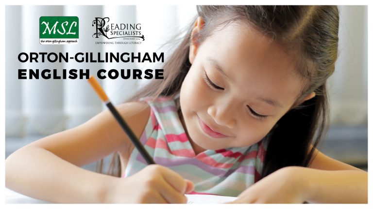 Event: Orton-Gillingham Training Course in Manila – Reading Specialists